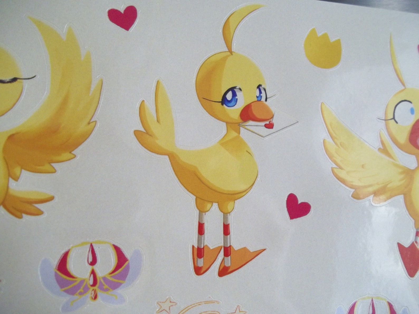 Princess Tutu Ahiru Duck Sticker Sheet - Etsy