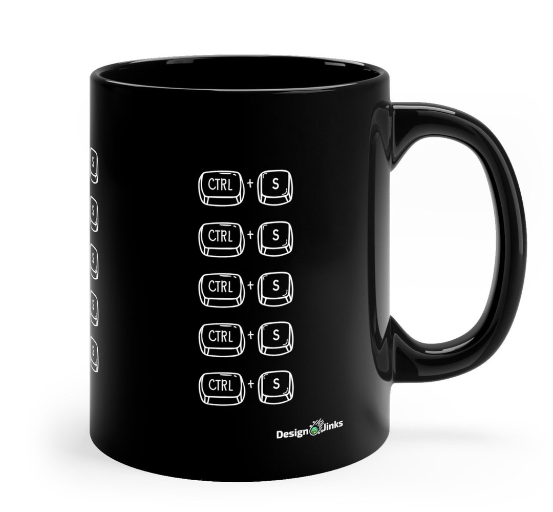 Ctrls Syndrome Mug Happy Coding Coffee Programmer Mug - Etsy