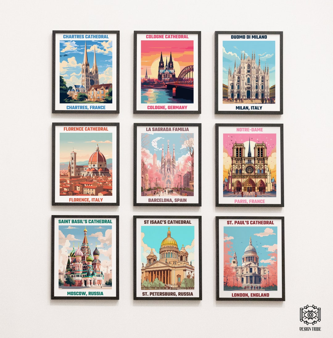 Capturing Majestic European Cathedrals: 121 Timeless Wall Art Prints ...