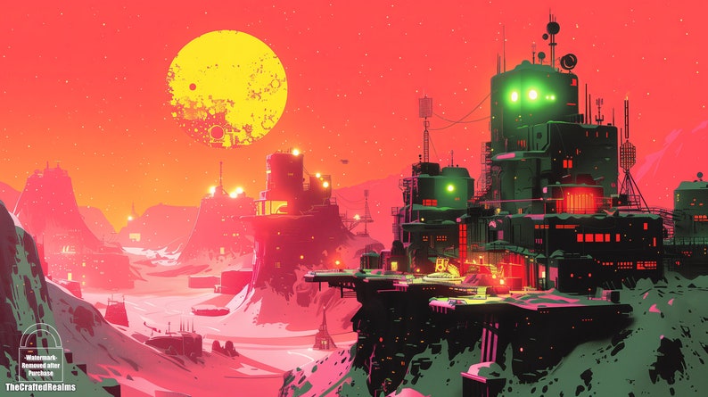 10 Lo-fi Fantasy Worlds Vol1 Aesthetic, Science Fiction, Desktop ...