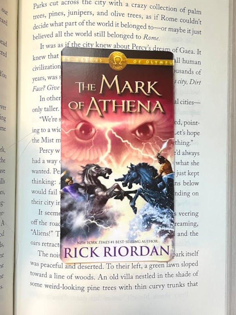 The Heroes of Olympus Book Covers Bookmarks - Etsy