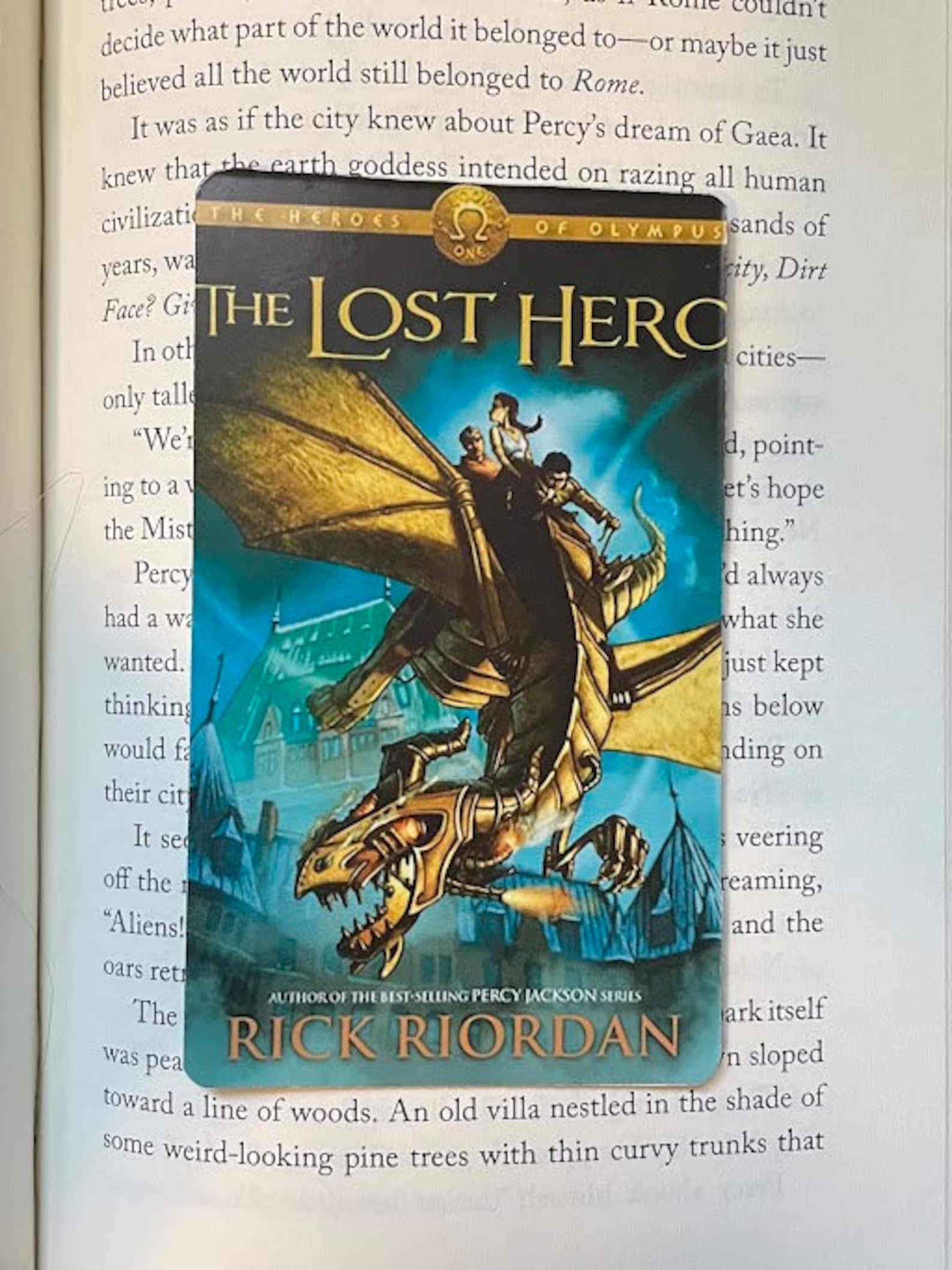 The Heroes of Olympus Book Covers Bookmarks - Etsy