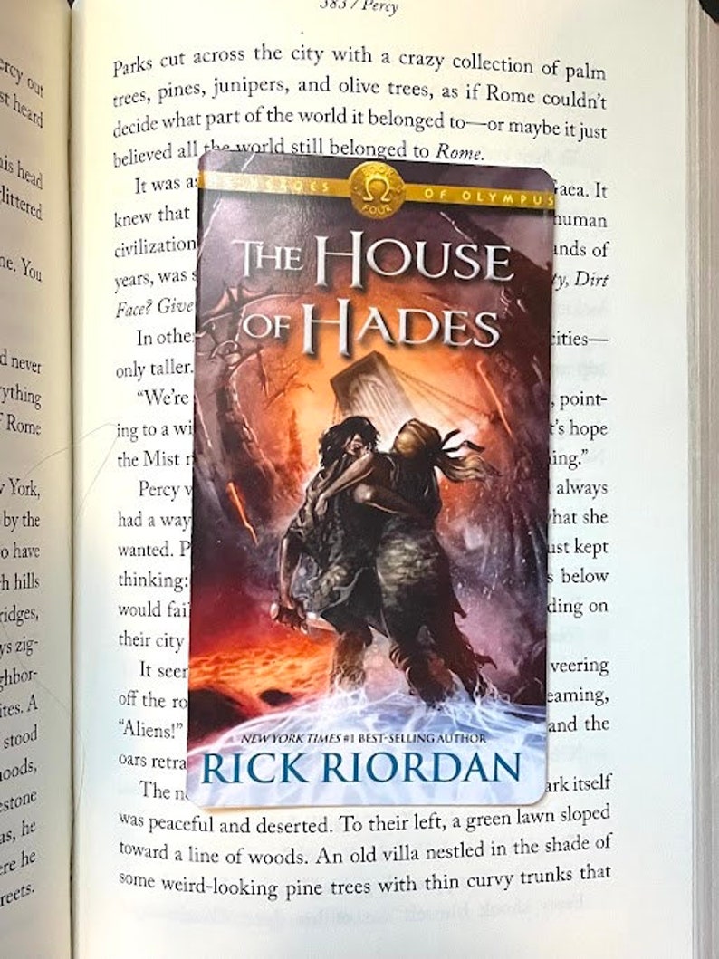 The Heroes of Olympus Book Covers Bookmarks - Etsy