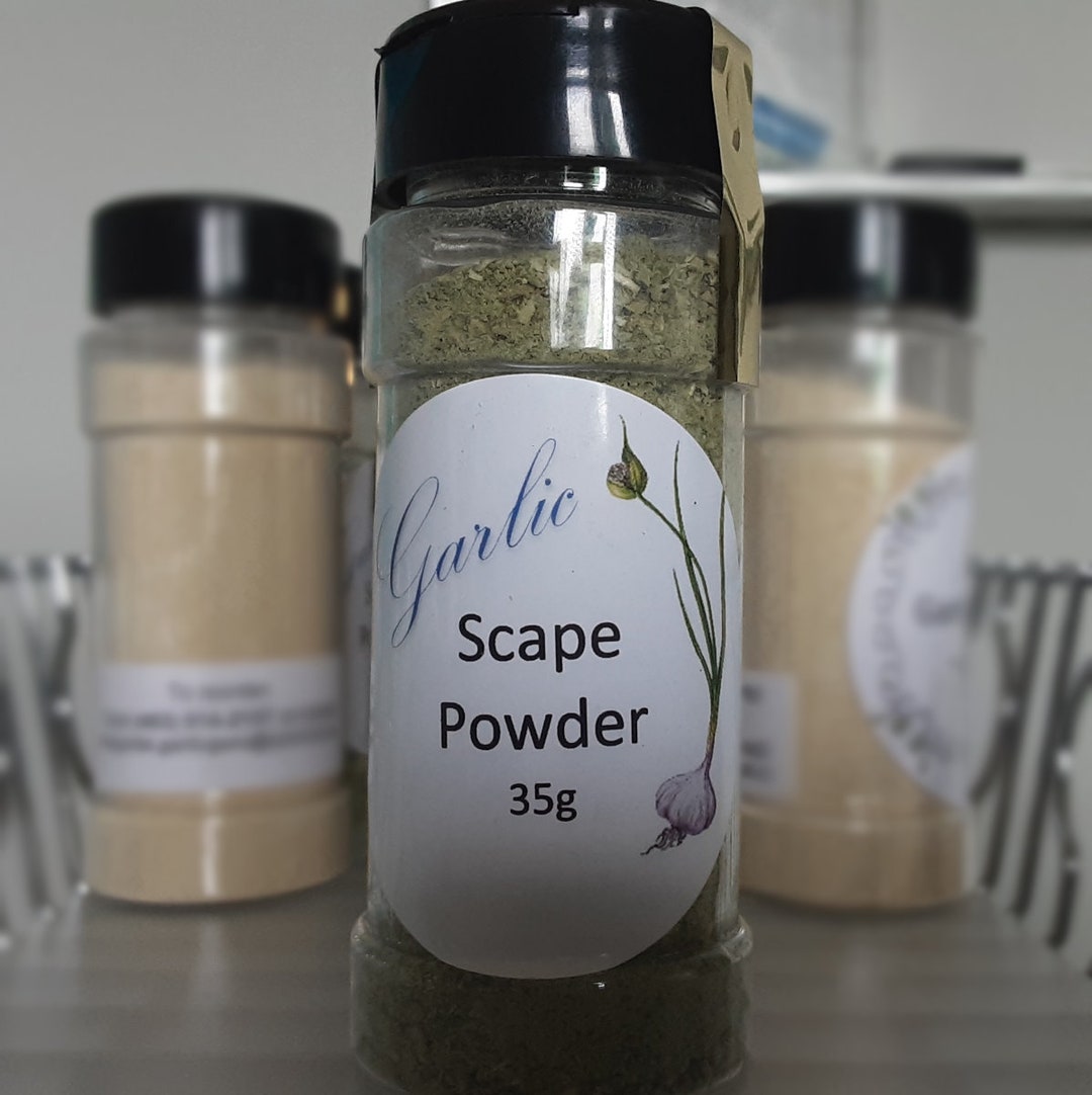 Garlic Scape Powder 35g - Etsy Canada