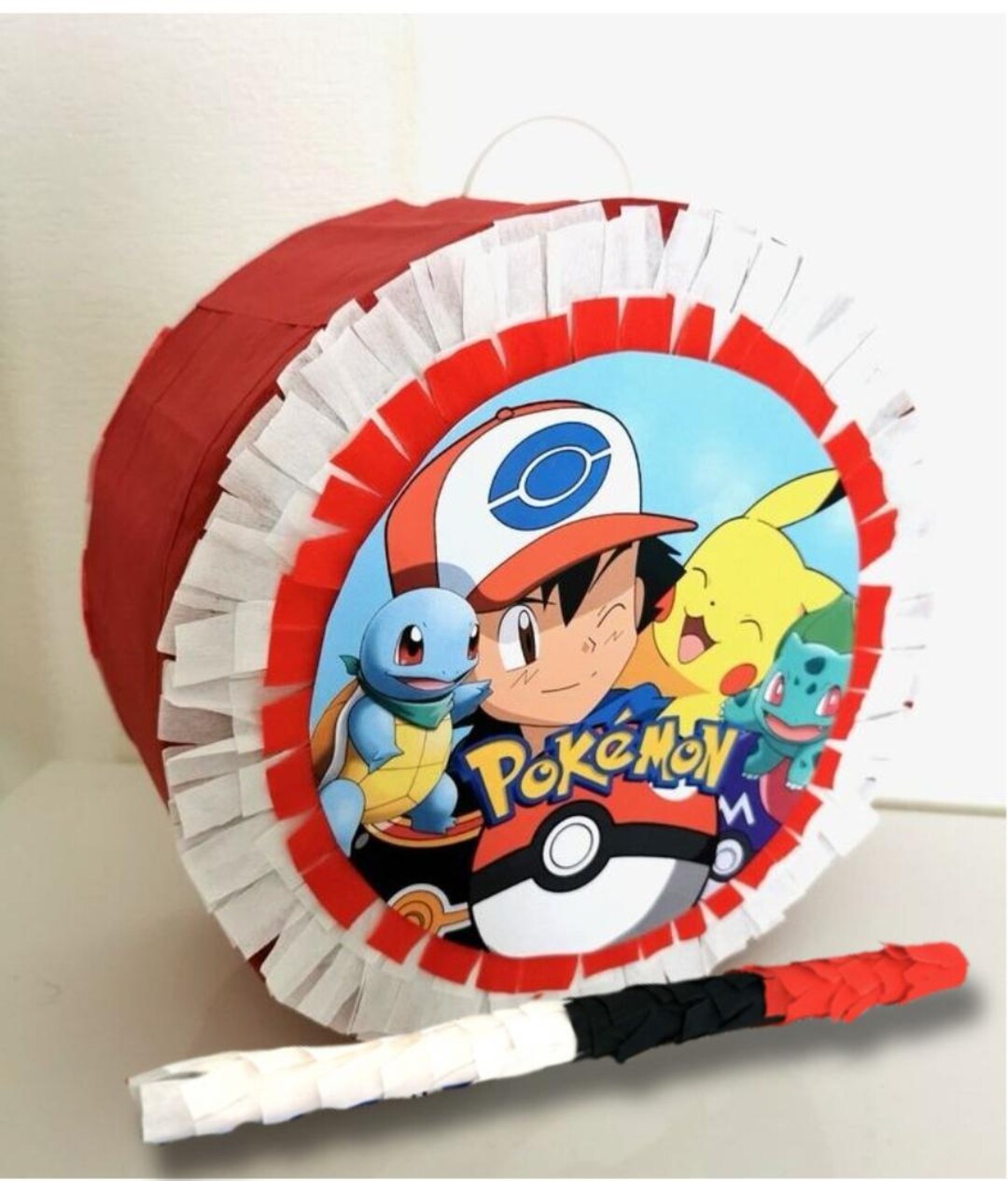 Pokemon Pokeball Pinata, Children's Birthday Party Pinata. Decoration ...