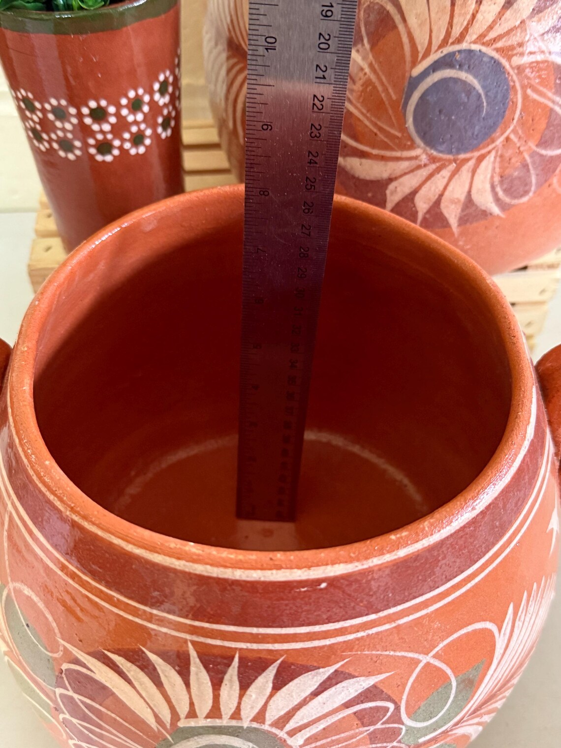 Mexican Terracotta Planter Pot/maceteros De Barro/terracotta Flower ...