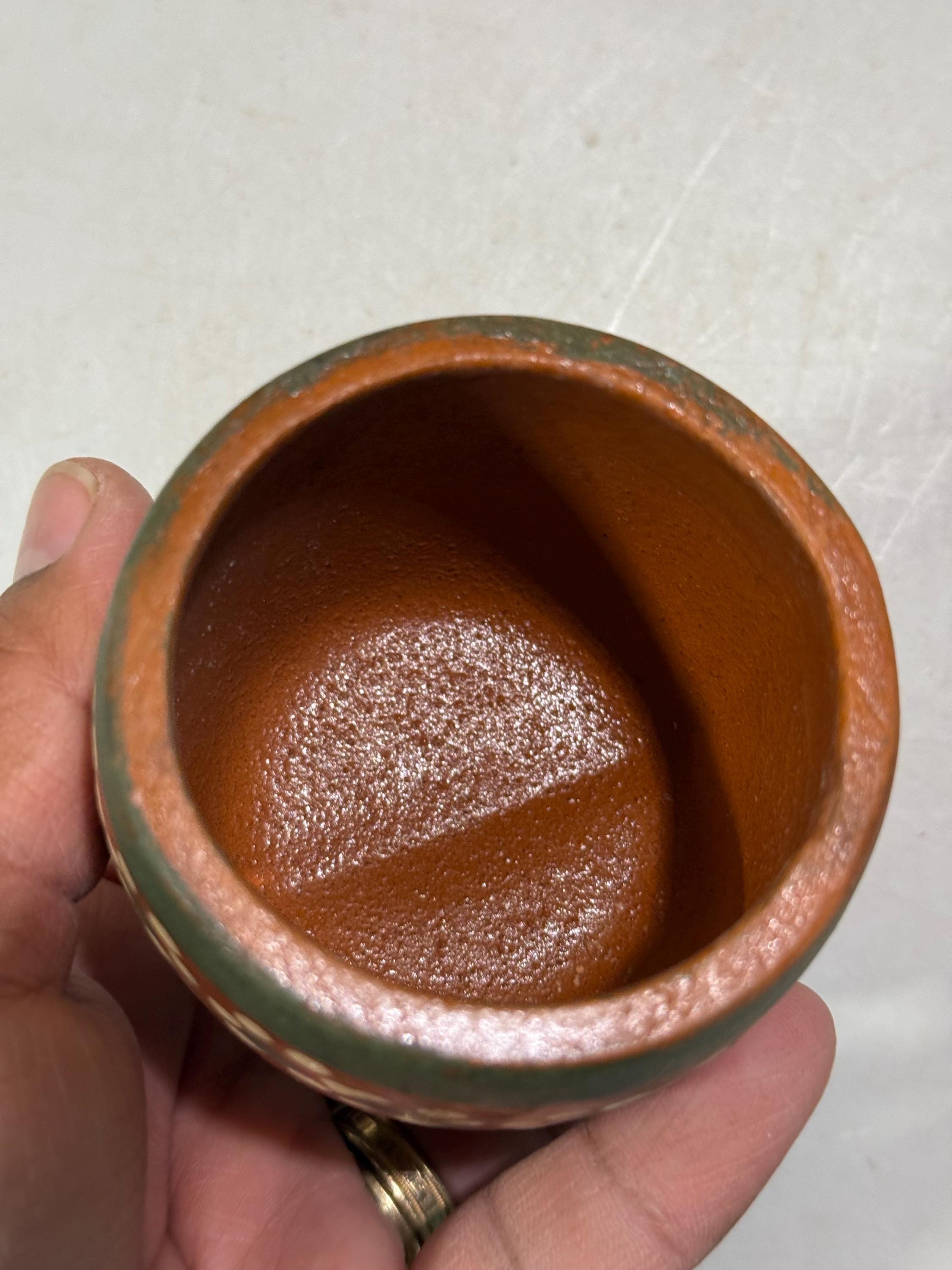 Handmade Mexican Barro Mezcal Cups: Vintage Style Liquor Shot Glasses ...