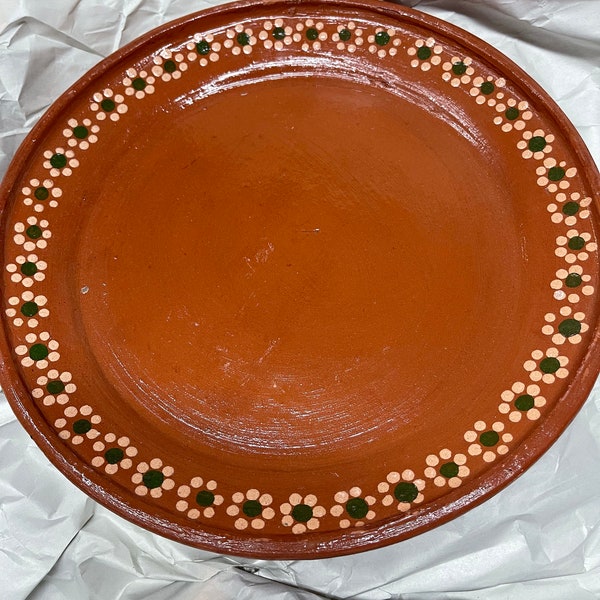 Mexican Barro Plate - Etsy
