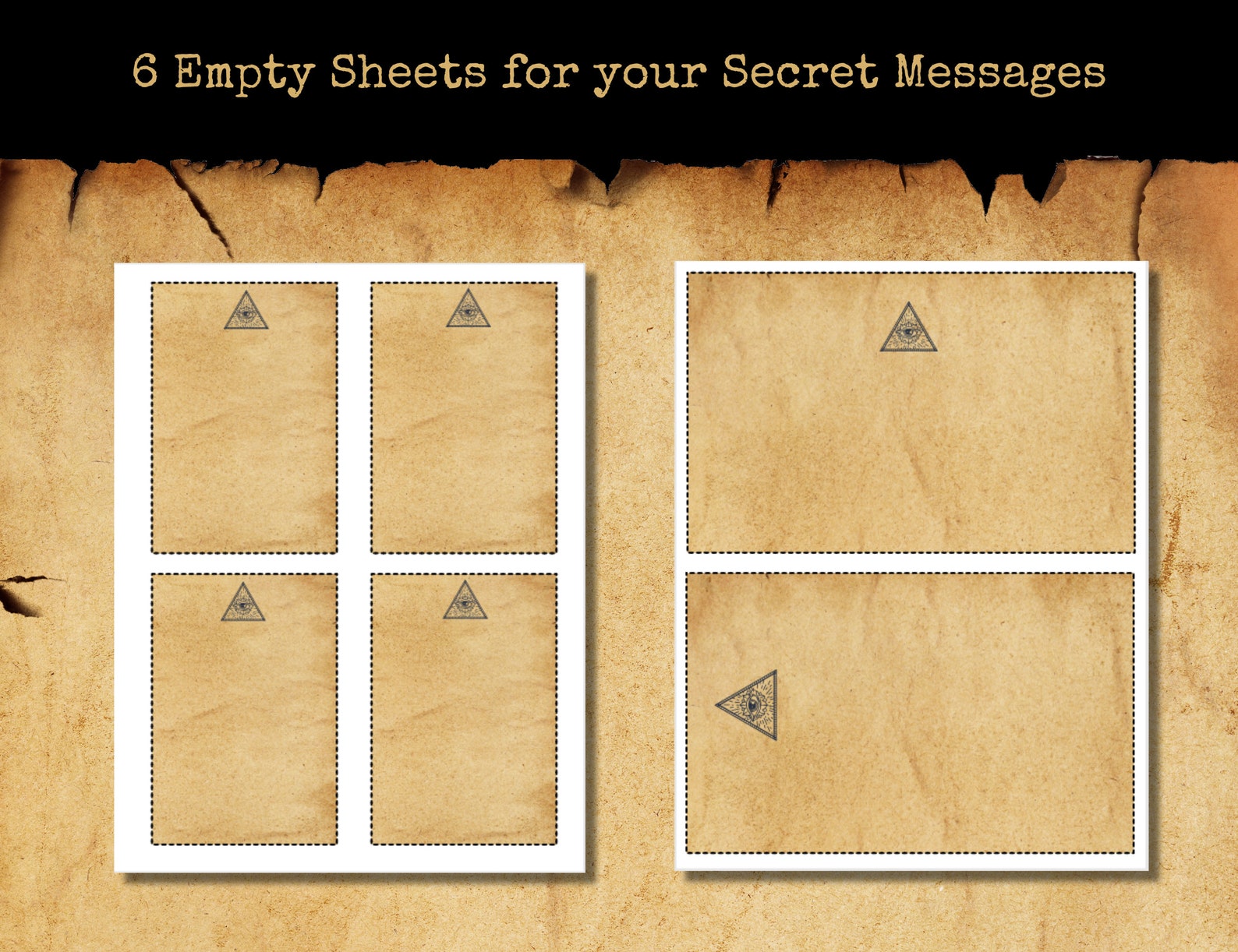 Escape Game Decoder Set I EGYPT EDITION I DIY Escape Room Secret Codes ...