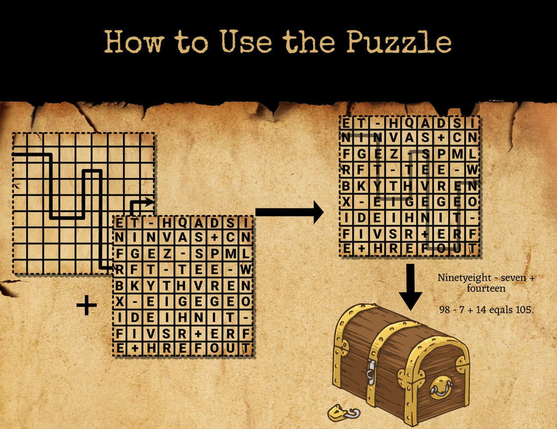 Escape Game Single Puzzle Secret Code, EGYPT Style, DIY Escape Room ...