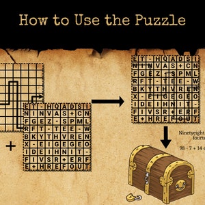 Escape Game Single Puzzle Secret Code, EGYPT Style, DIY Escape Room ...