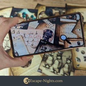 ESCAPE GAME Printable Escape Room I Circus of Wonders I DIY Printable ...