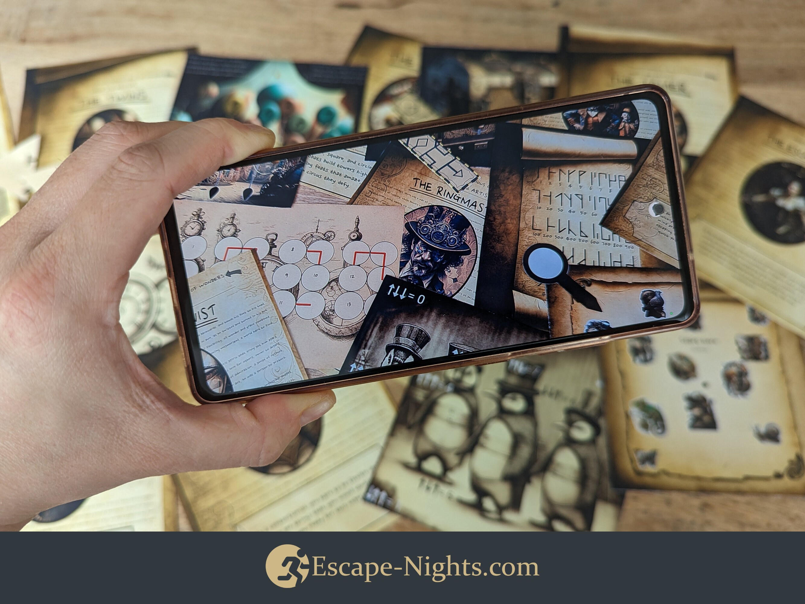 ESCAPE GAME Printable Escape Room I Circus of Wonders I DIY Printable ...