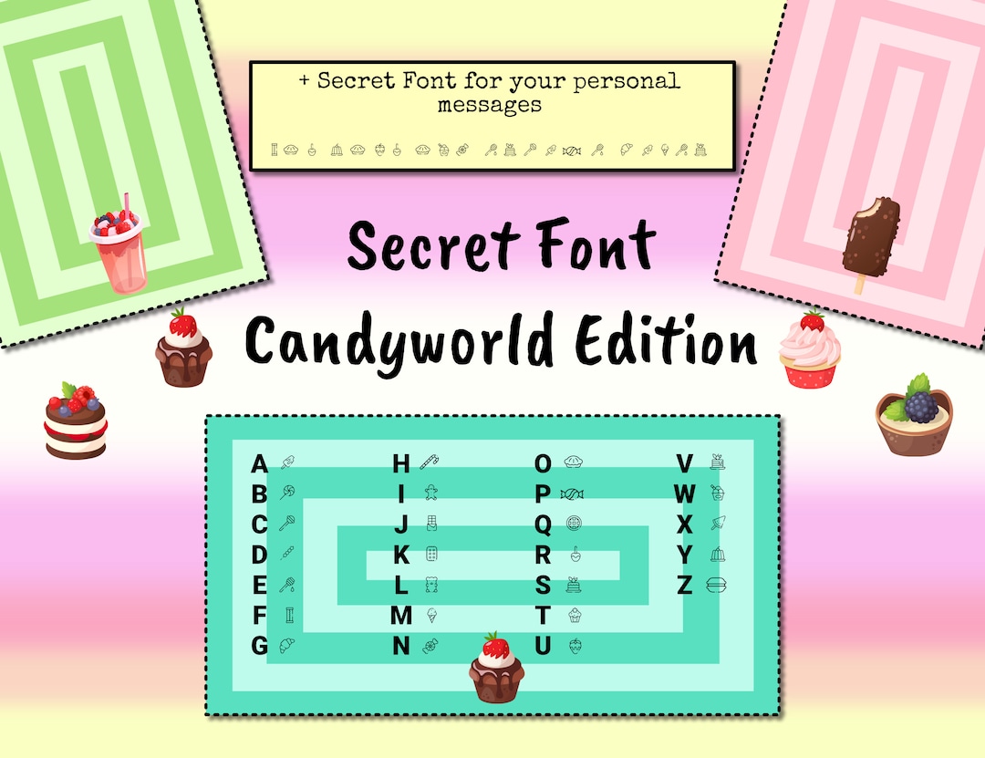 Escape Game Decoder Set I DIY Escape Room Secret Codes Including a ...
