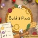 Build a Pizza I Printable Game for Children I Preschool Role-playing I ...