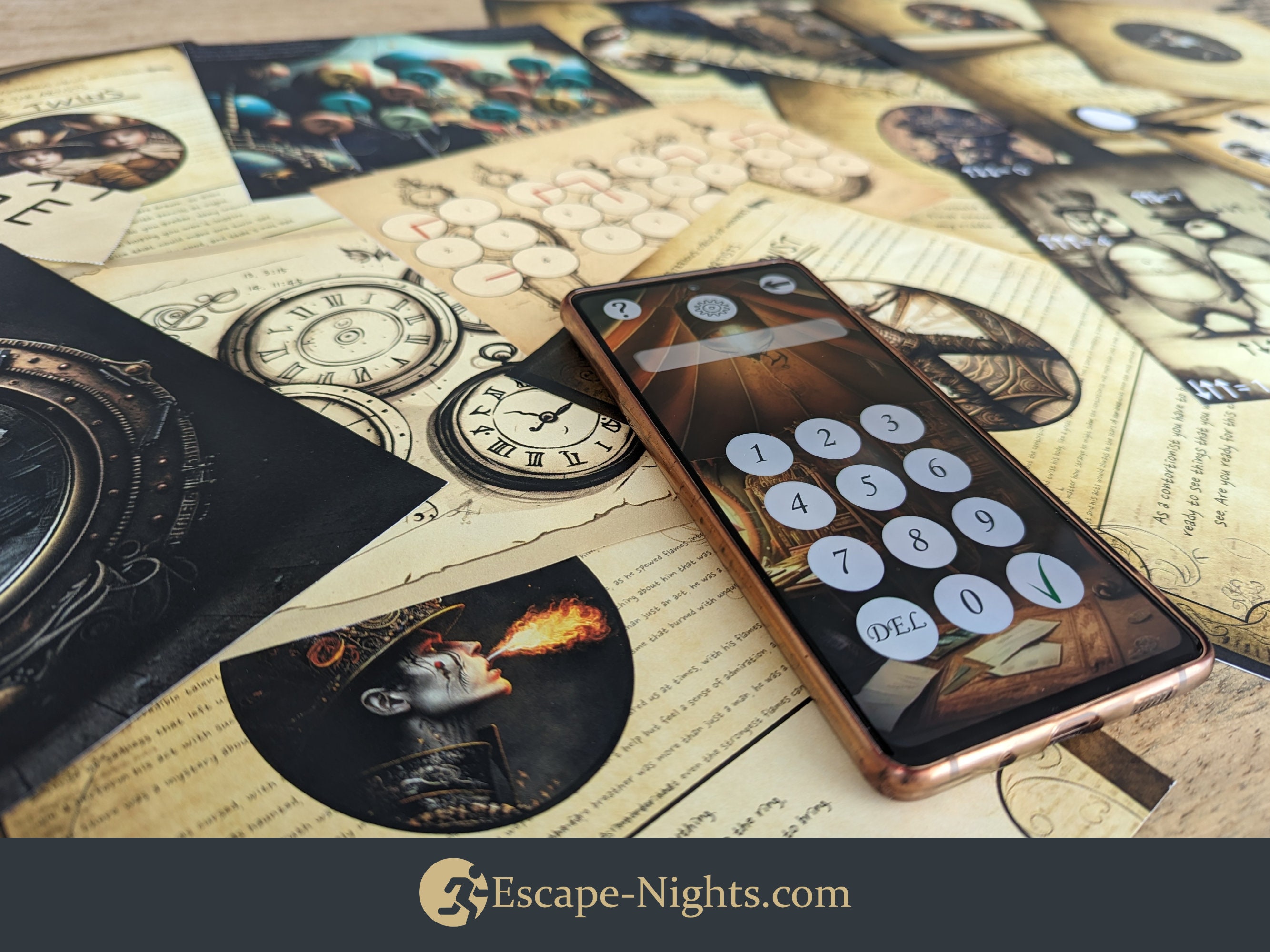 ESCAPE GAME Printable Escape Room I Circus of Wonders I DIY Printable ...