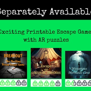 Escape Game Decoder Set, SPY Edition, DIY Escape Room Secret Codes ...