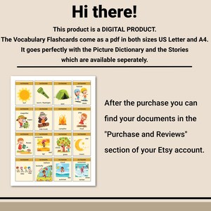 Printable Vocabulary Flashcards for Preschoolers I Homeschool I ...