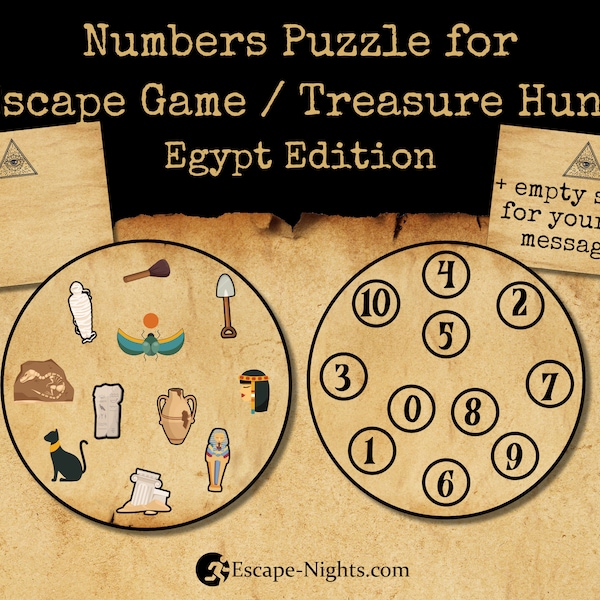 Puzzle Game With Numbers - Etsy UK