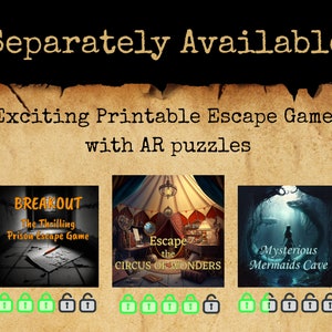 Escape Game Decoder Set I EGYPT EDITION I DIY Escape Room Secret Codes ...