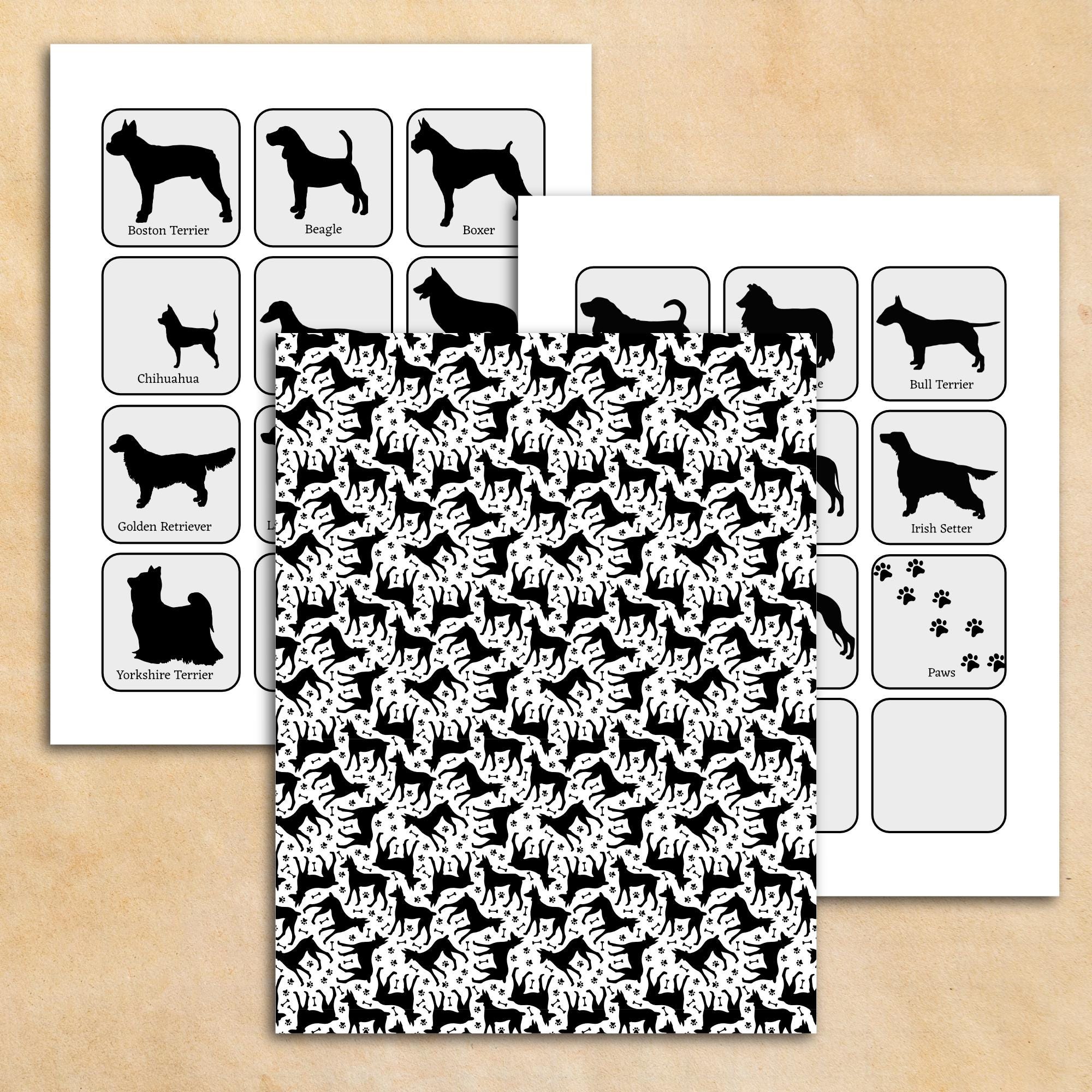 Memory Game for Children I Printable Learning Game I Preschool I ...