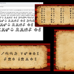 Escape Game Decoder Set I DIY Escape Room Secret Codes Including a ...