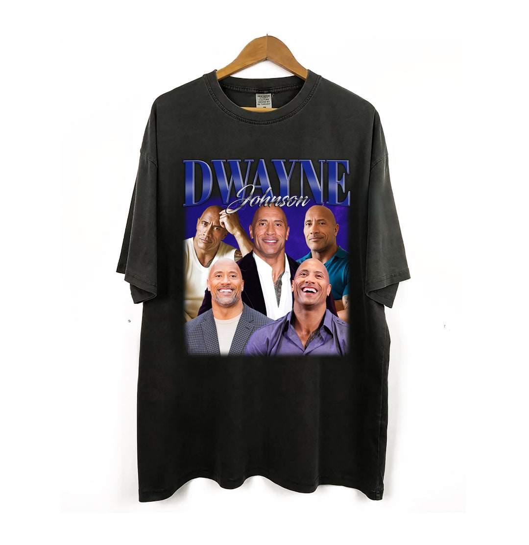 Vintage Dwayne Johnson T-shirt Dwayne Johnson Shirt Dwayne - Etsy