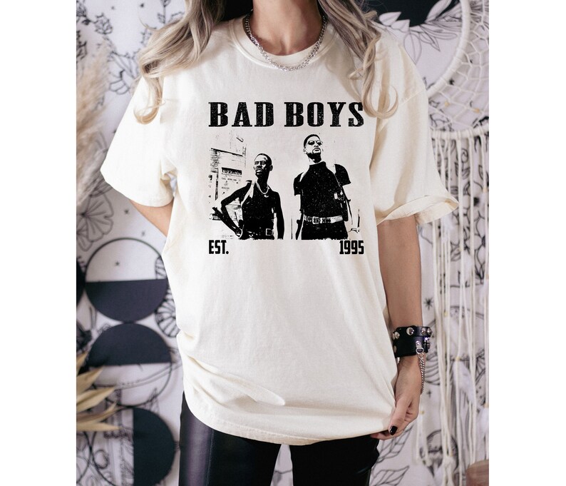 Bad Boys Shirt, Bad Boys T-shirt, Bad Boys Tees, Comfort Color Shirt ...