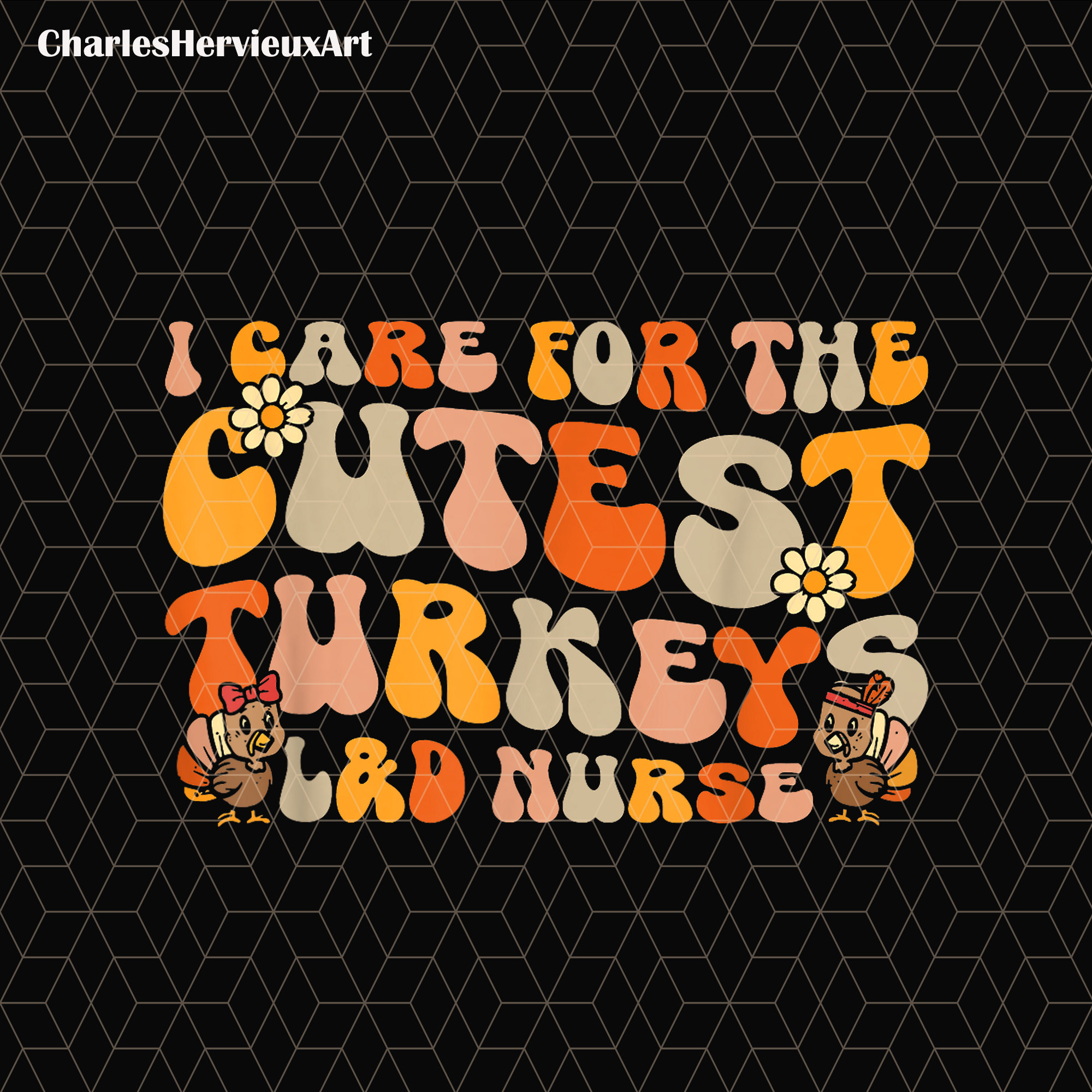 Labor and Delivery Nurse Turkeys Thanksgiving Png Labor and - Etsy