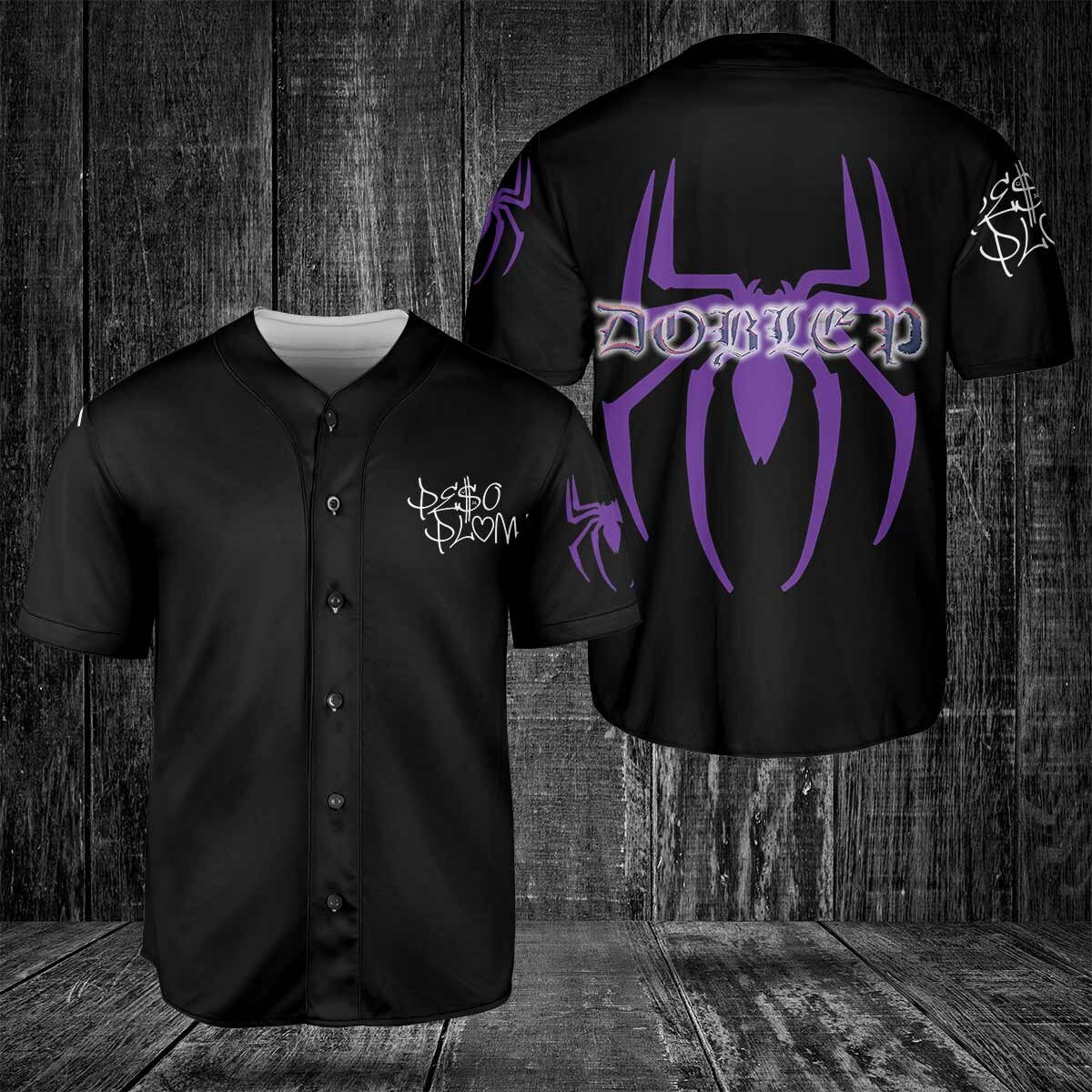 Peso Pluma SPIDER Baseball Jersey
