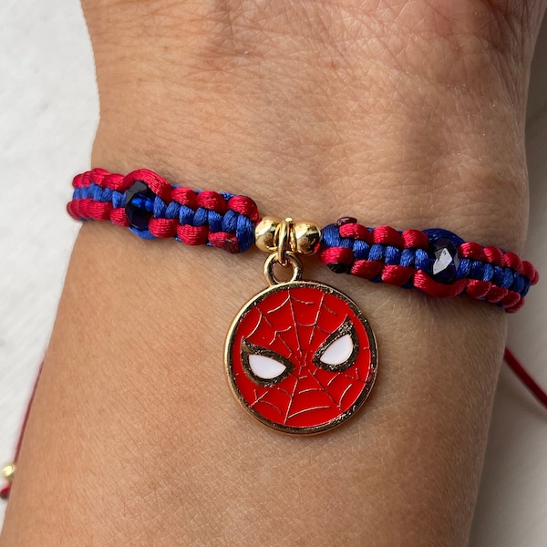 Matching Spiderman Bracelets - Etsy