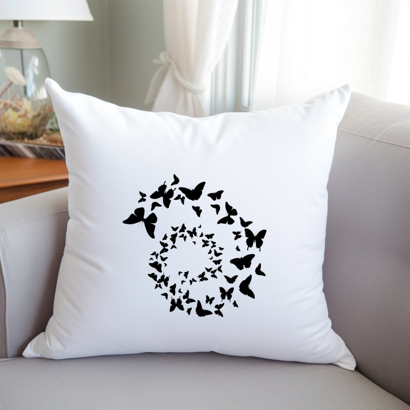 Flying Butterfly SVG Bundle: Swarm Design, Cricut & Silhouette Cut ...