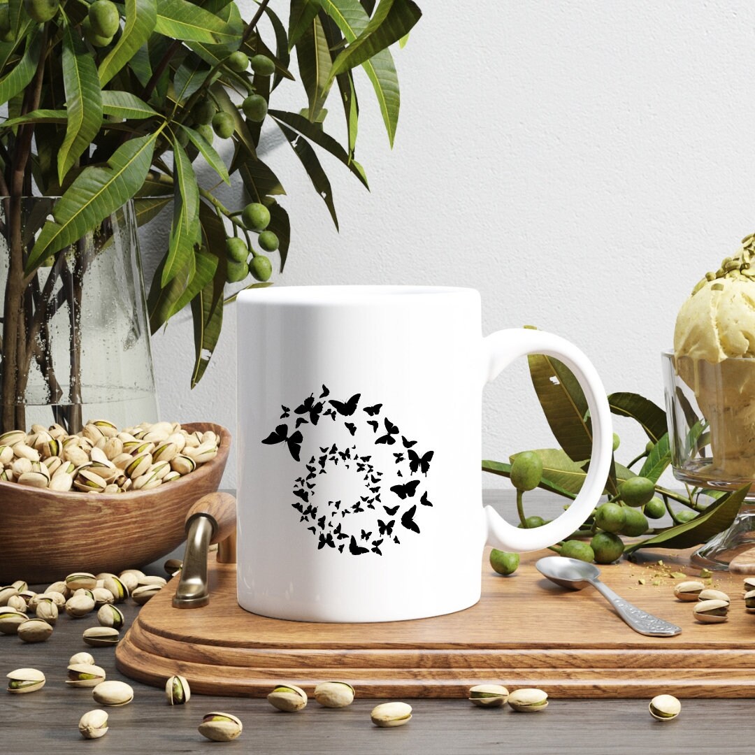 Flying Butterfly SVG Bundle: Swarm Design, Cricut & Silhouette Cut ...