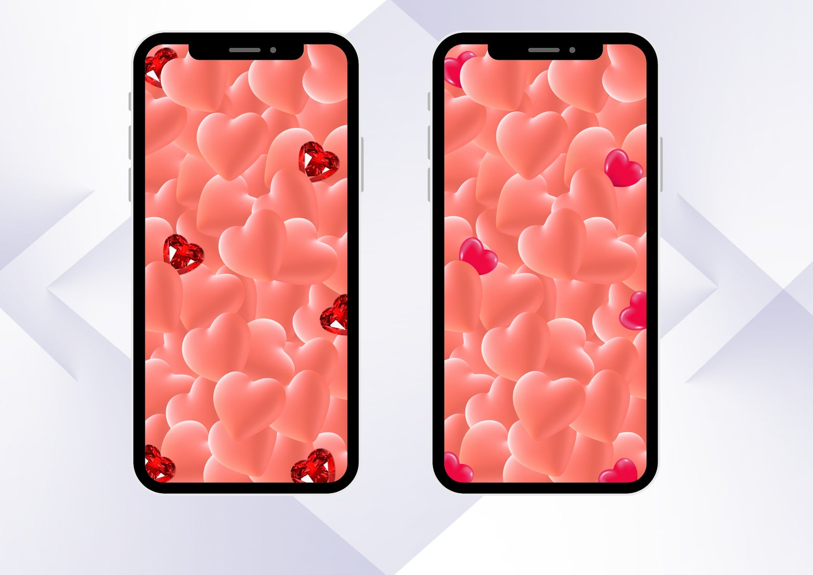 IPhone 15 Wallpapers HD Gift Wallpaper iPhone 15 Background Heart ...