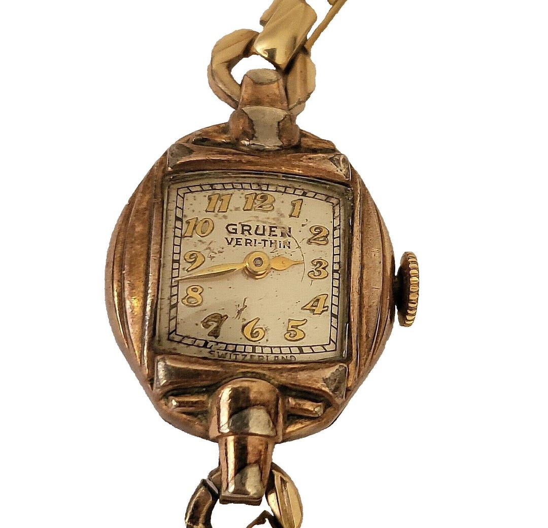 Gruen Veri-thin Watch - Etsy
