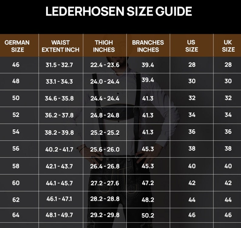 Bavarian Herren Lederhosen Dark Brown Short Traditional Costume - Etsy