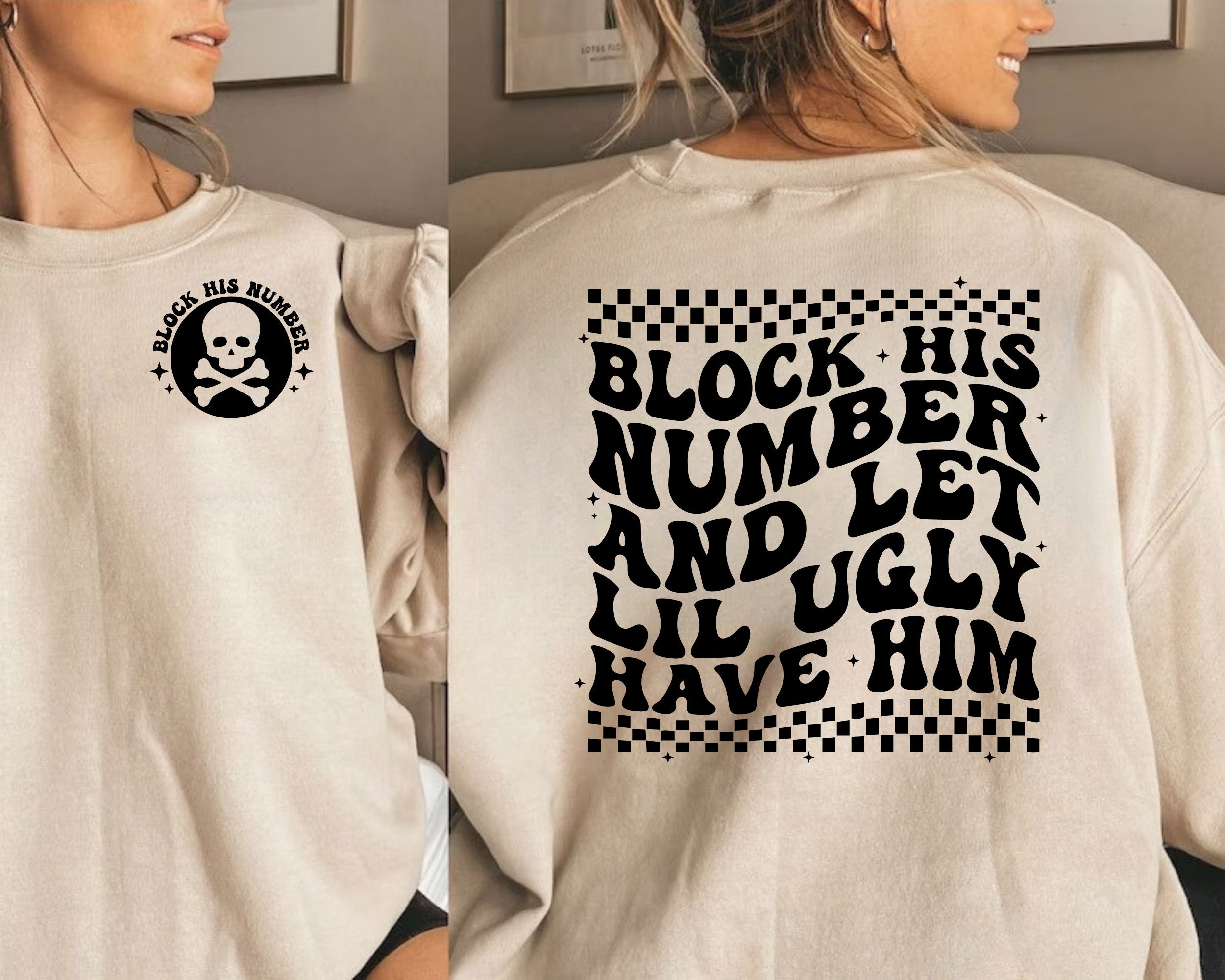 Block His Number and Let Lil Ugly Have Him SVG, Block His Number Svg ...