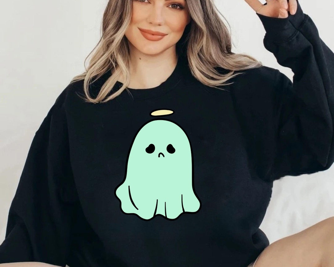 Anxiety Blessed Ghost Svg Sad Ghost Boo Svg Halloween Ghost - Etsy