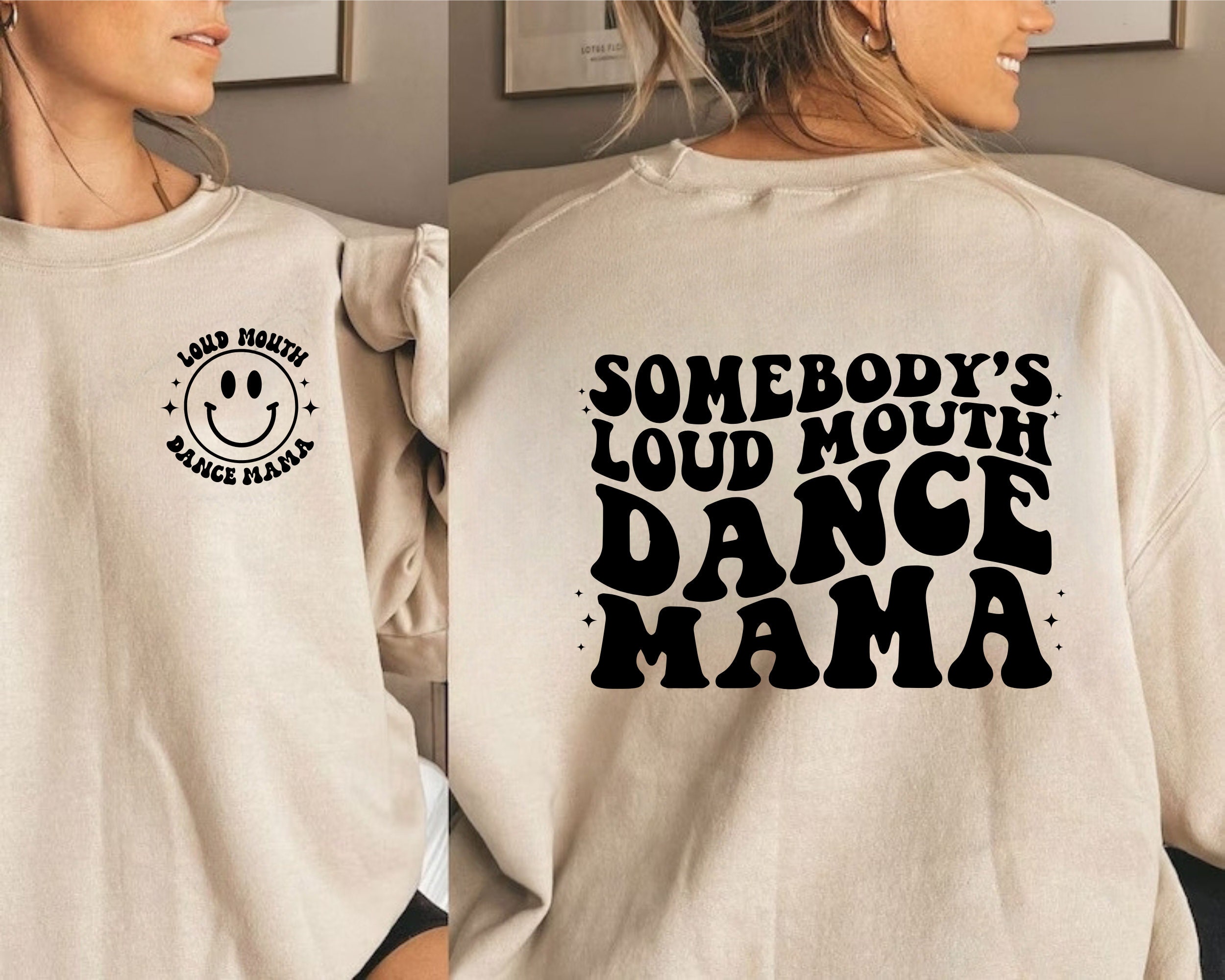 Somebody's Loud Mouth Dance Mama Png Svg, Dance Mom Svg Png, Dance ...
