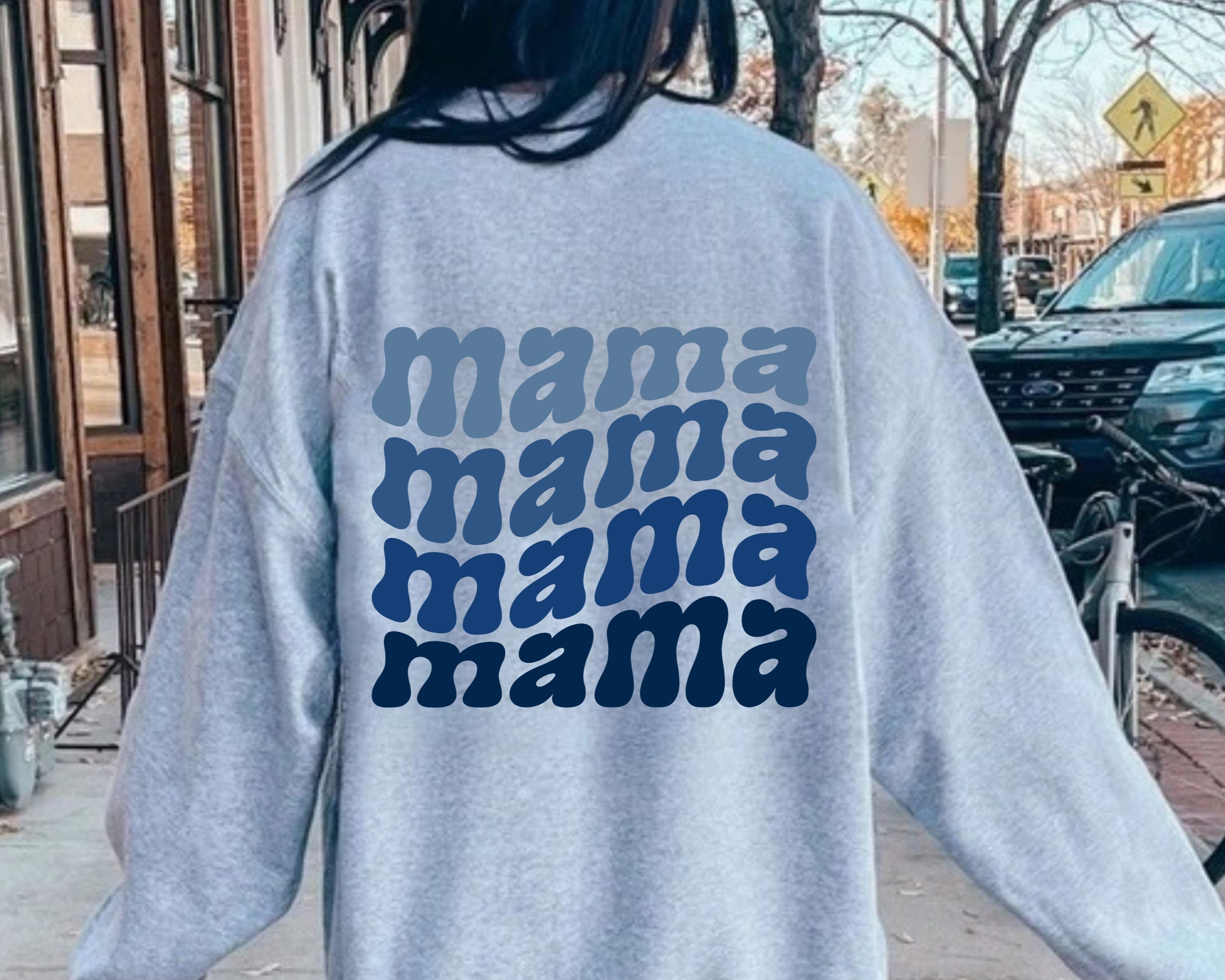 Mama SVG Wave Font Mama Png Svg Distressed Mama Png Svg - Etsy Australia