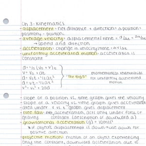 Princeton Review MCAT Physics and Math Review Notes - Etsy