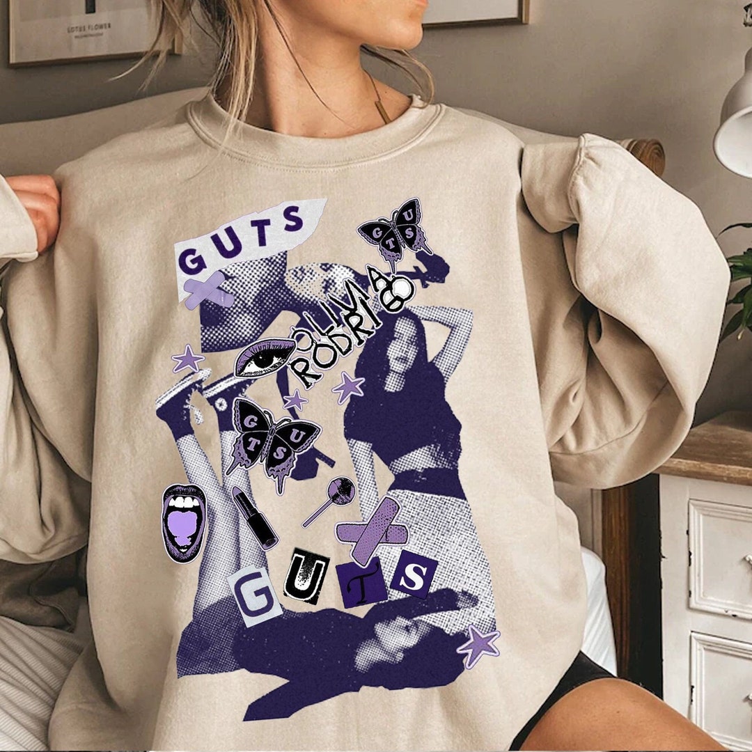 Vintage Oli-via Rod-rigo Guts Sweatshirt Olivia New Album - Etsy