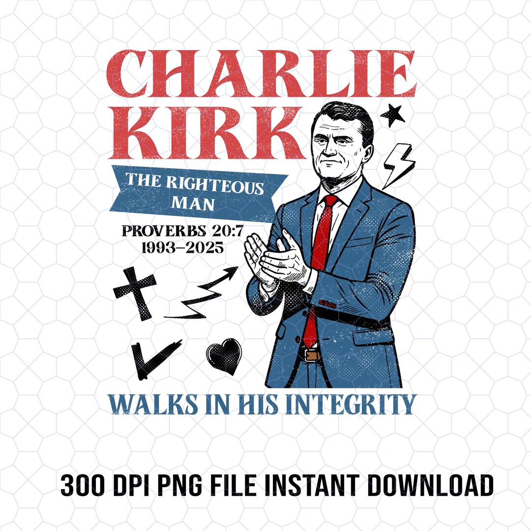 Charlie Kirk Freedom PNG Shirt Design, Patriotic Charlie Png Svg ...
