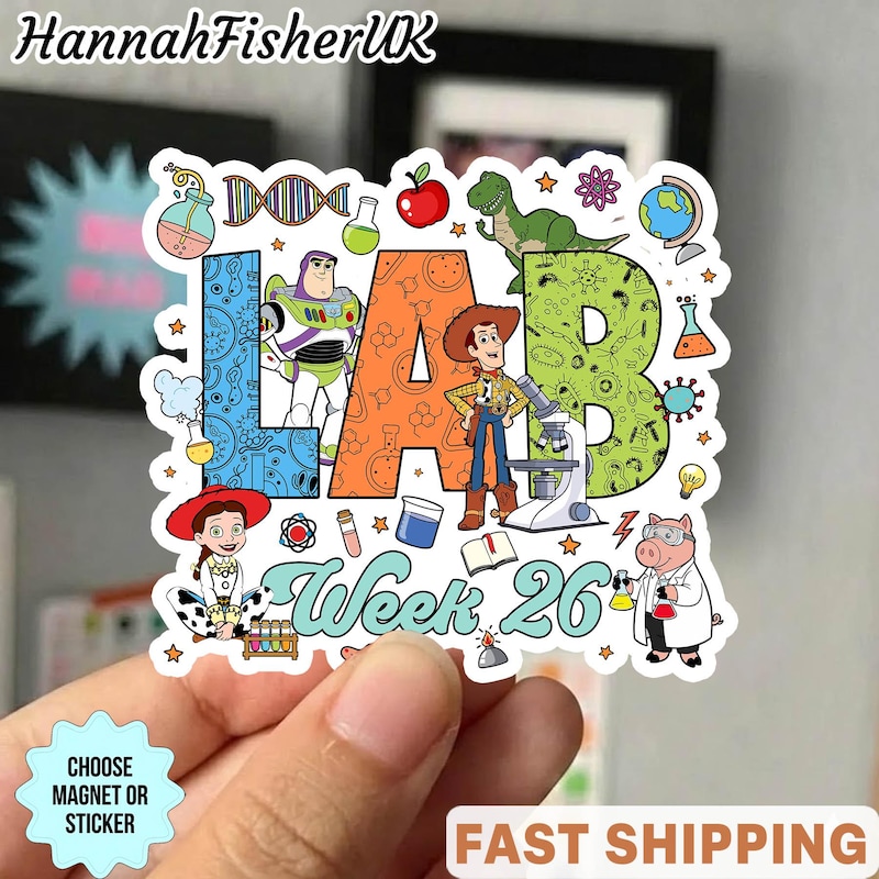Lab Week 2026 Magnet - Etsy