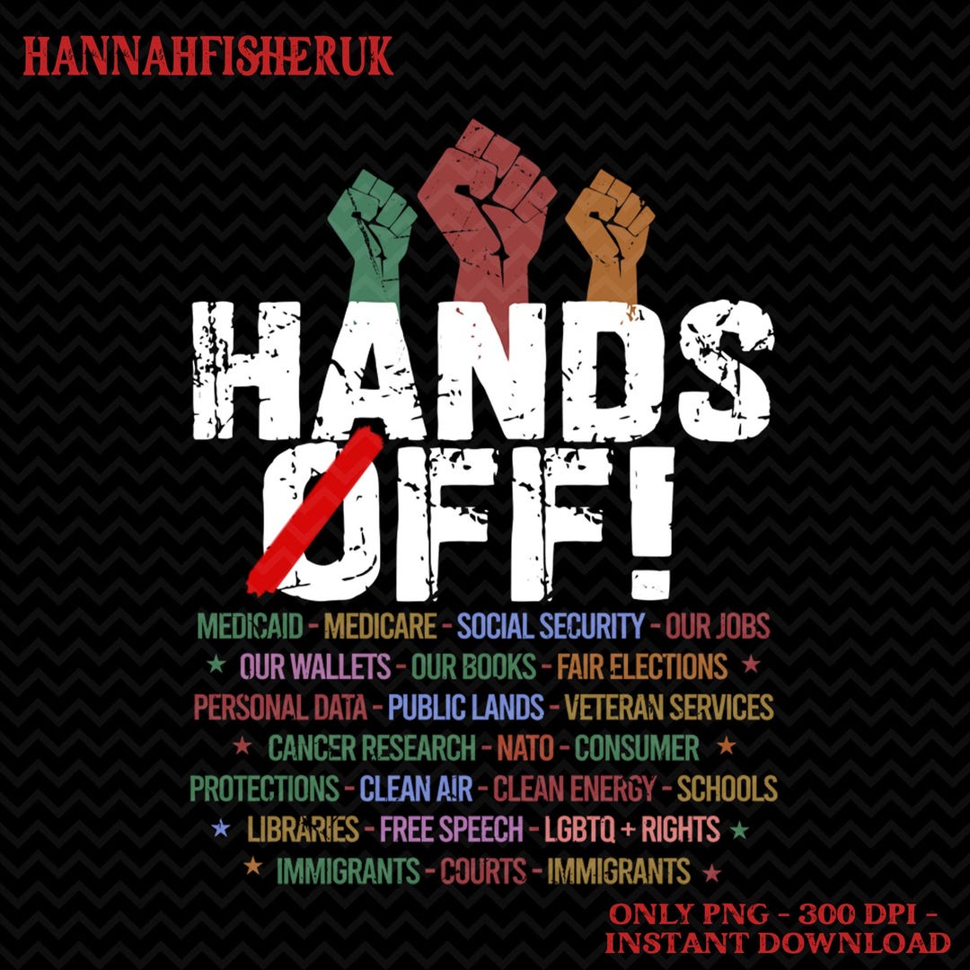 Hands off Protest PNG, Hands off Protest File, Hands off Protest Pdf ...