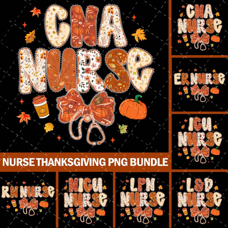 8+nurse Thanksgiving Png, Thanksgiving Png, Nurse Png, Fall ...