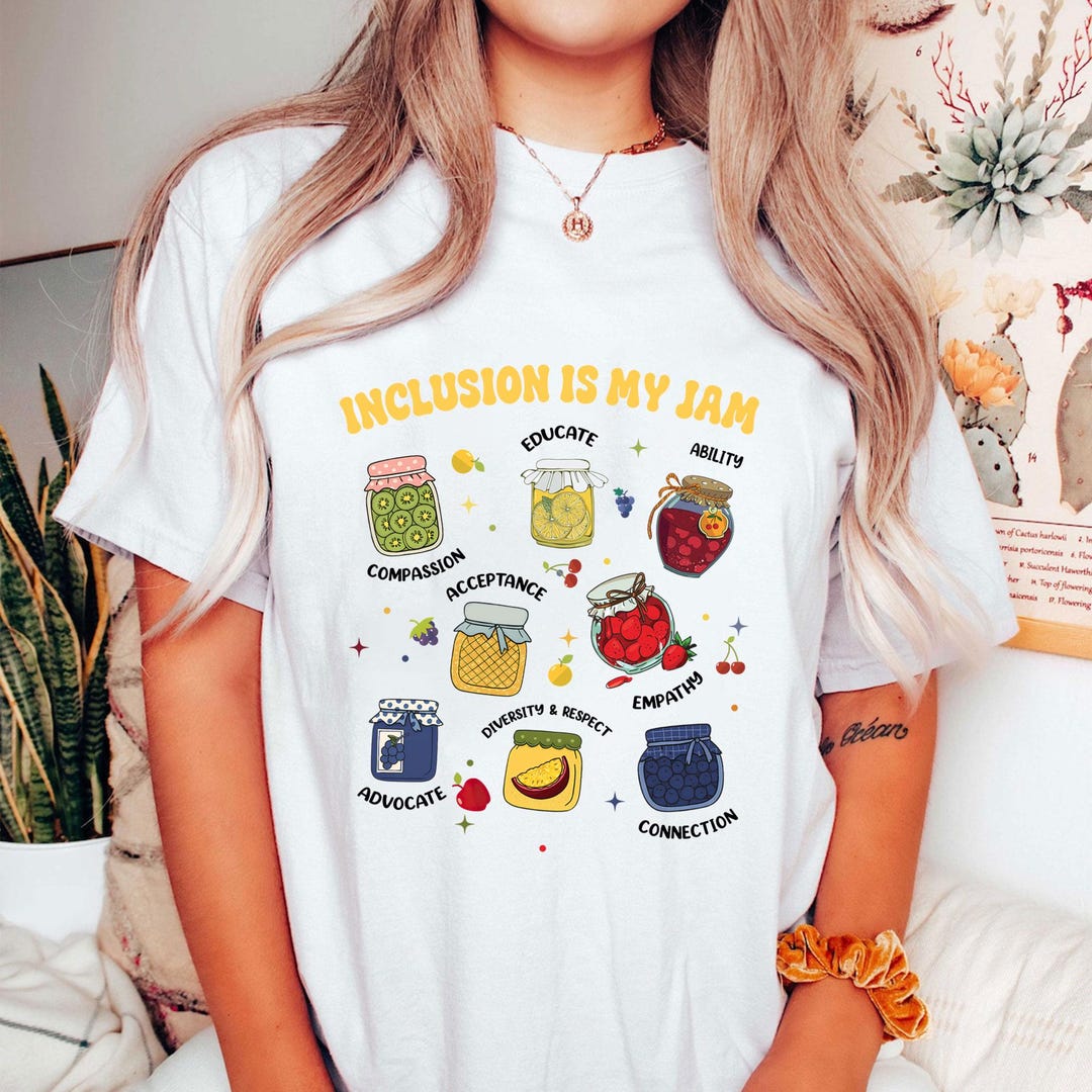 Inclusion is My Jam PNG Digital Download, Autism Awareness Instant ...