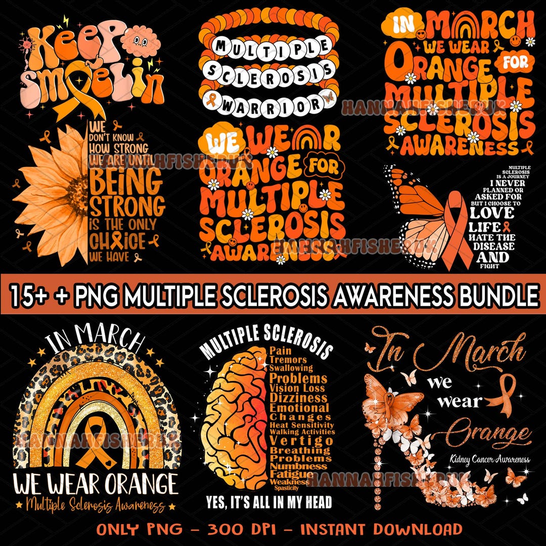 15+ Multiple Sclerosis Awareness Png Bundle, Multiple Sclerosis Png, MS ...