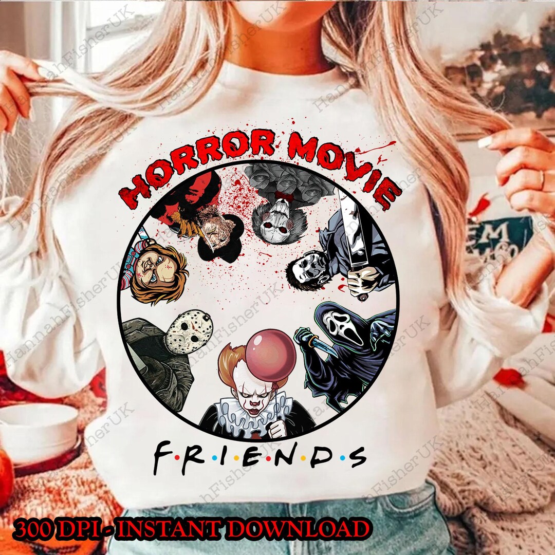 Killers Friends Png, Movie Killer Png, Scary Halloween Png, Horror ...