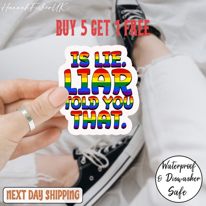 Is Lie, Liar Told You That Heated Rivalry Sticker/car Magnet,hollander ...